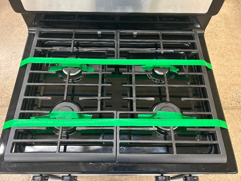 Whirlpool Stainless Gas Stove - 7007 – Shorties Appliances And More, LLC