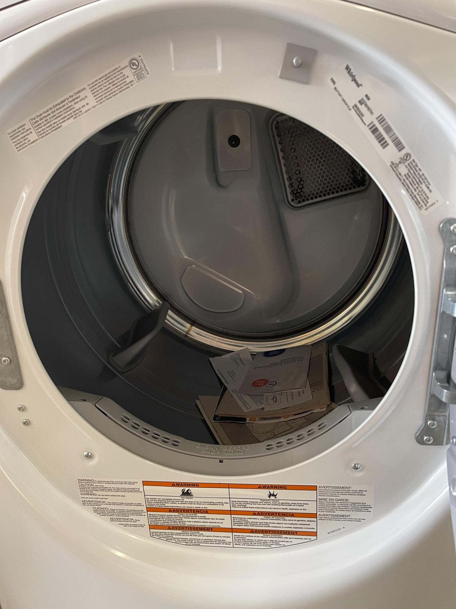 Whirlpool Front Load Washer and Gas Dryer Set - 8007 - 0023 – Shorties ...