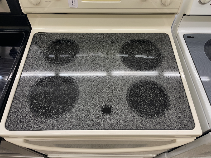 Whirlpool Bisque Electric Stove - 1088 – Shorties Appliances And More, LLC