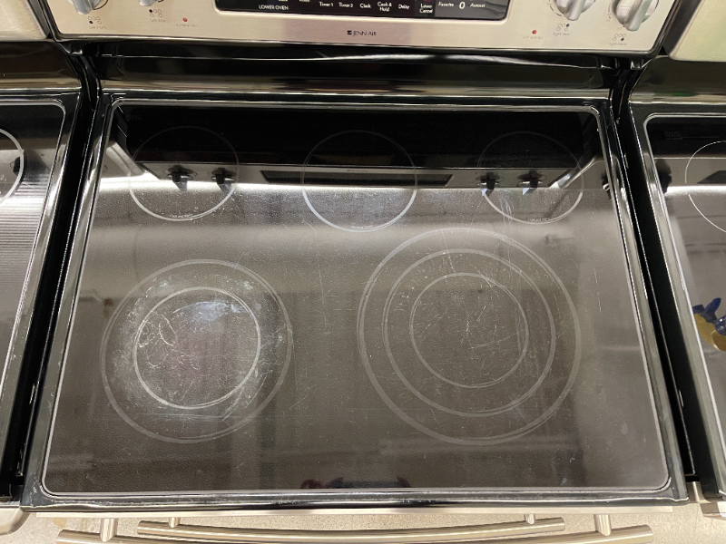 Jenn-Air Stainless Double Electric Stove - 3420 – Shorties Appliances ...