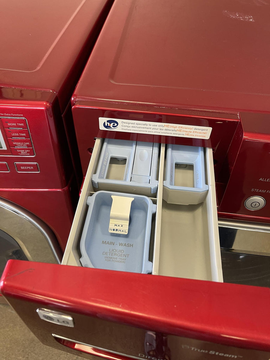LG Red Front Load Washer and Gas Dryer Set - 1043 - 7195 – Shorties ...